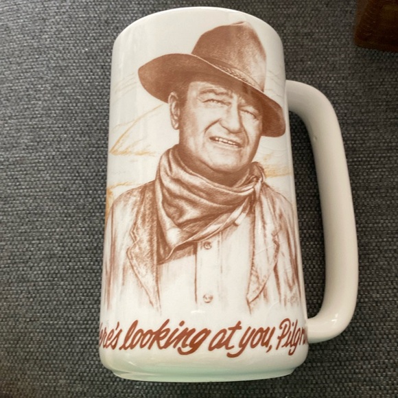 rj ernst enterprises inc | Other | Vintage Pilgrim John Wayne Mug ...